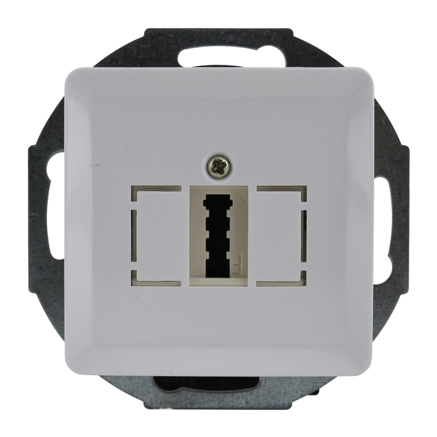 TAE-Steckdose Monaco S202 ultraweiss mit Schraubklemmen ...