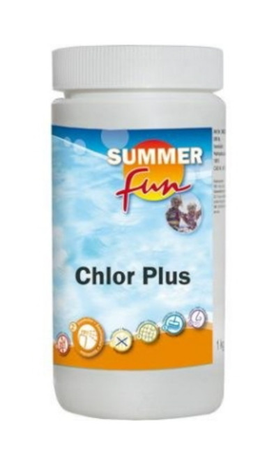 SUMMER fun Chlor Plus 1kg | Wasserpflege - Poolpflege Chemie ...