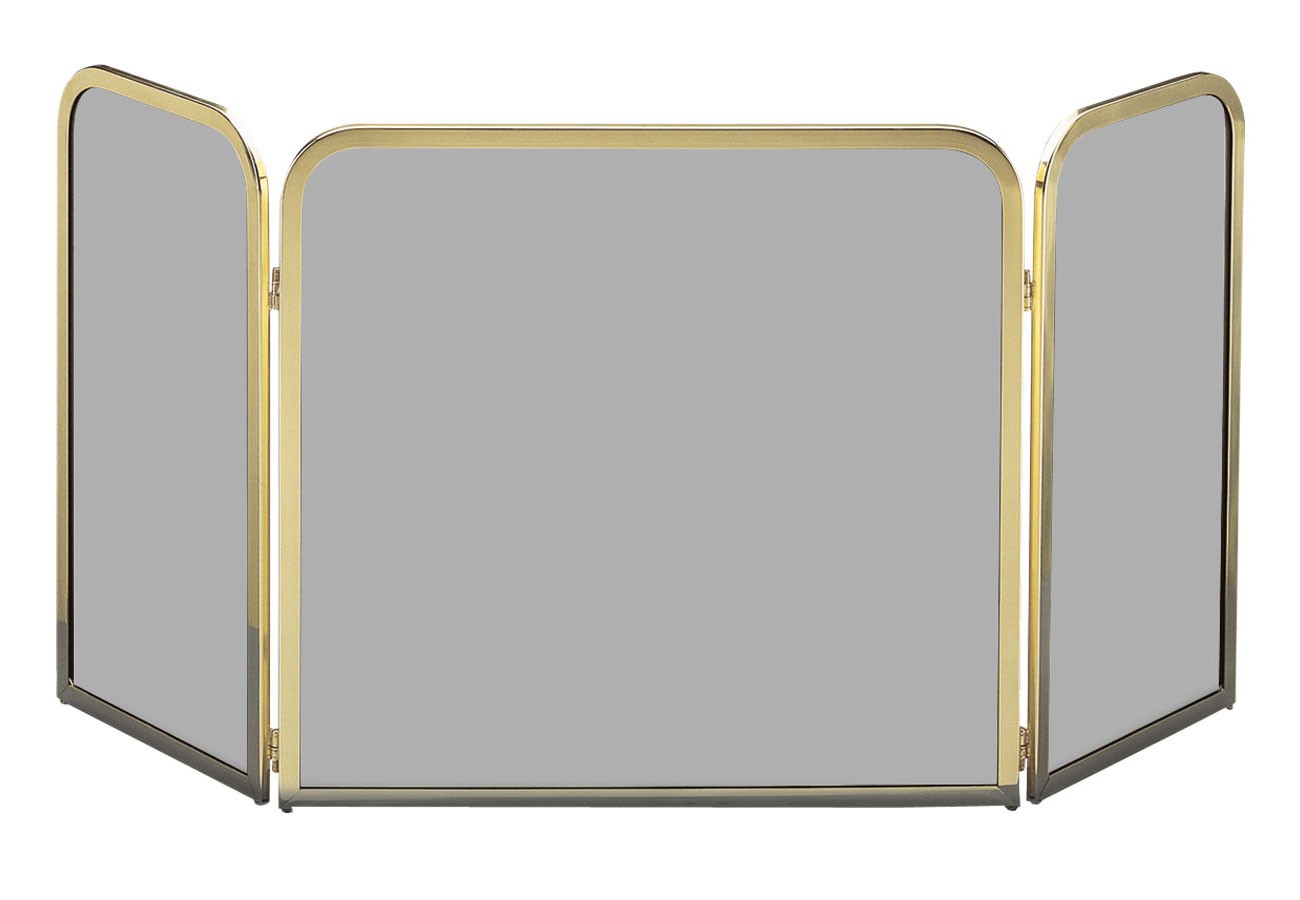 Funkenschutz - Funkenschutzglas Lienbacher Messing getönt klappbar ...